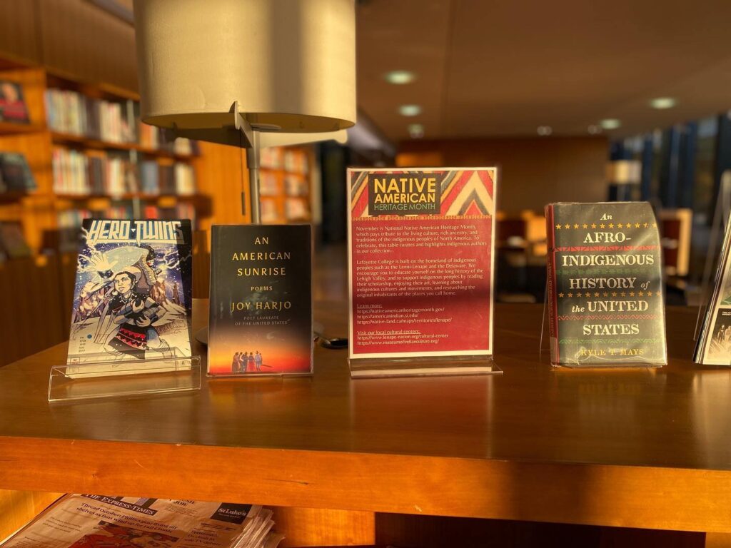 Library Events for National Native American Heritage Month · Library ...