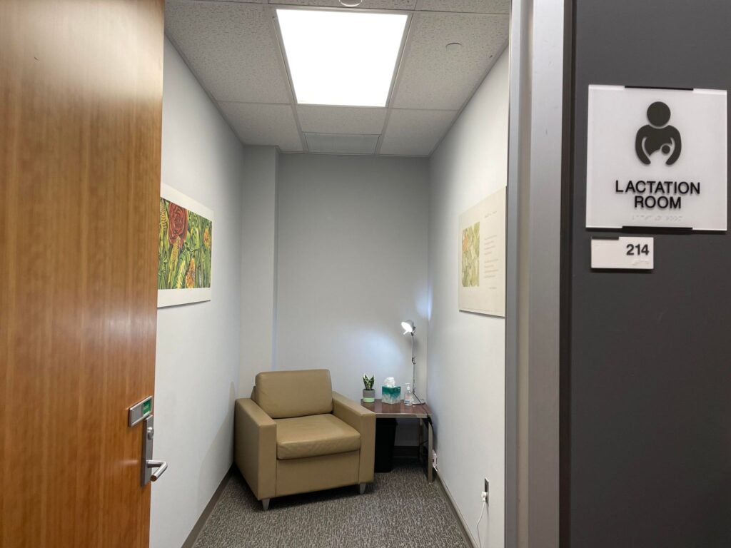 Library Debuts Reservable Lactation Space · Libraries · Lafayette College
