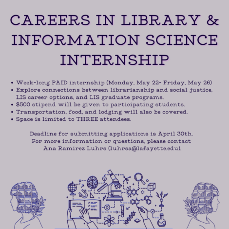 Internship Opportunity: Careers in Library & Information Science ...